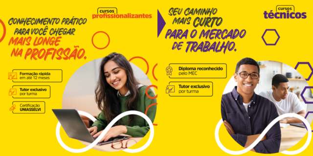 Novos cursos Técnicos e Profissionalizantes na UNIASSELVI - Educação ...