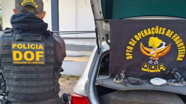 Motorista é preso na BR-262 com cocaína que levaria ao RS - Policial ...